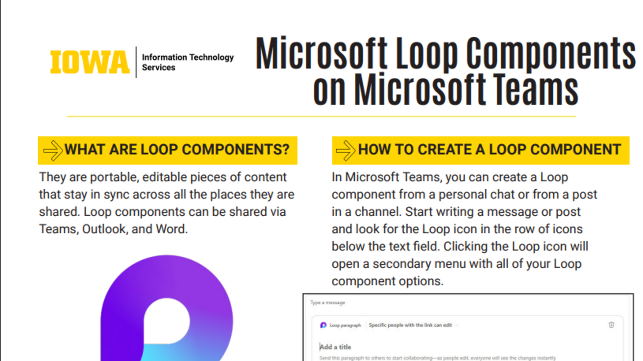 Learn about Microsoft Loop | Information Technology Services - The University of Iowa